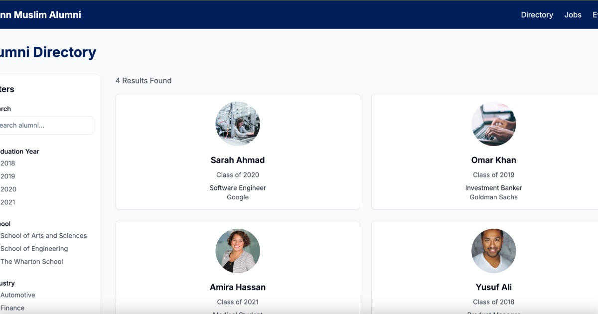 UPenn Muslim Alumni Network